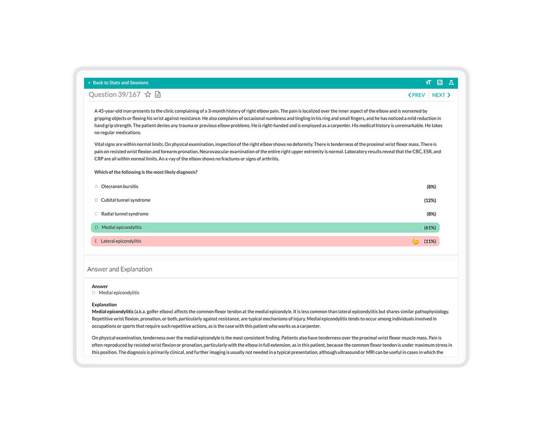 Internal Medicine Review Questions – MedStudy