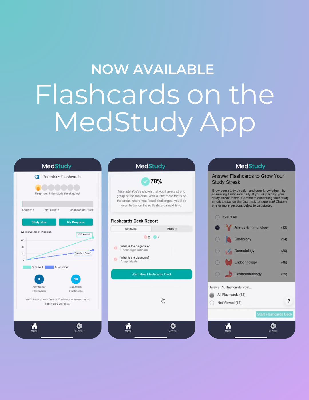 2025-2026 Pediatrics Flashcards – MedStudy